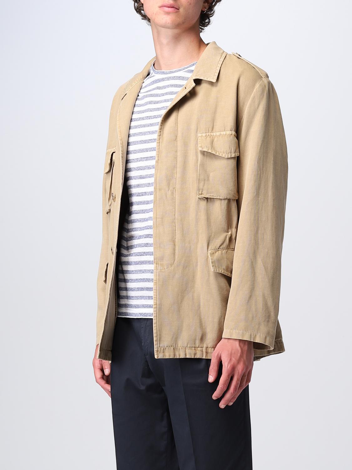 BOGLIOLI: jacket for man - Beige | Boglioli jacket OC103QBVC420 online ...