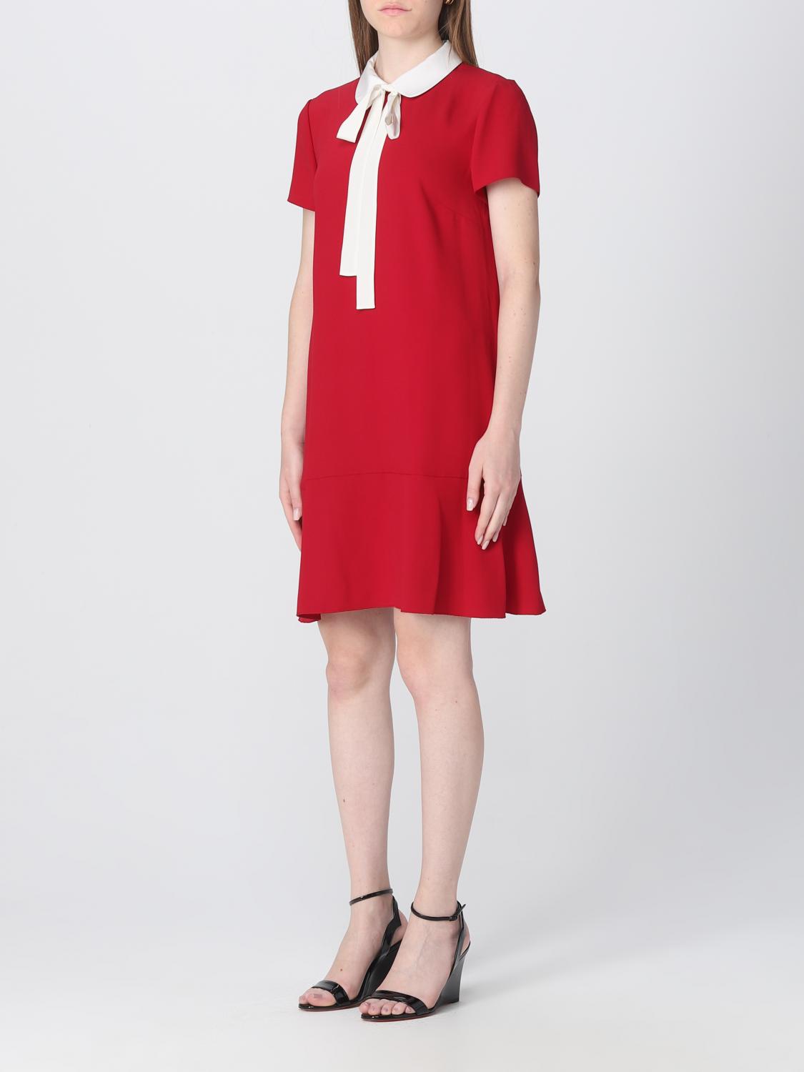 Valentino Red Dress Bow
