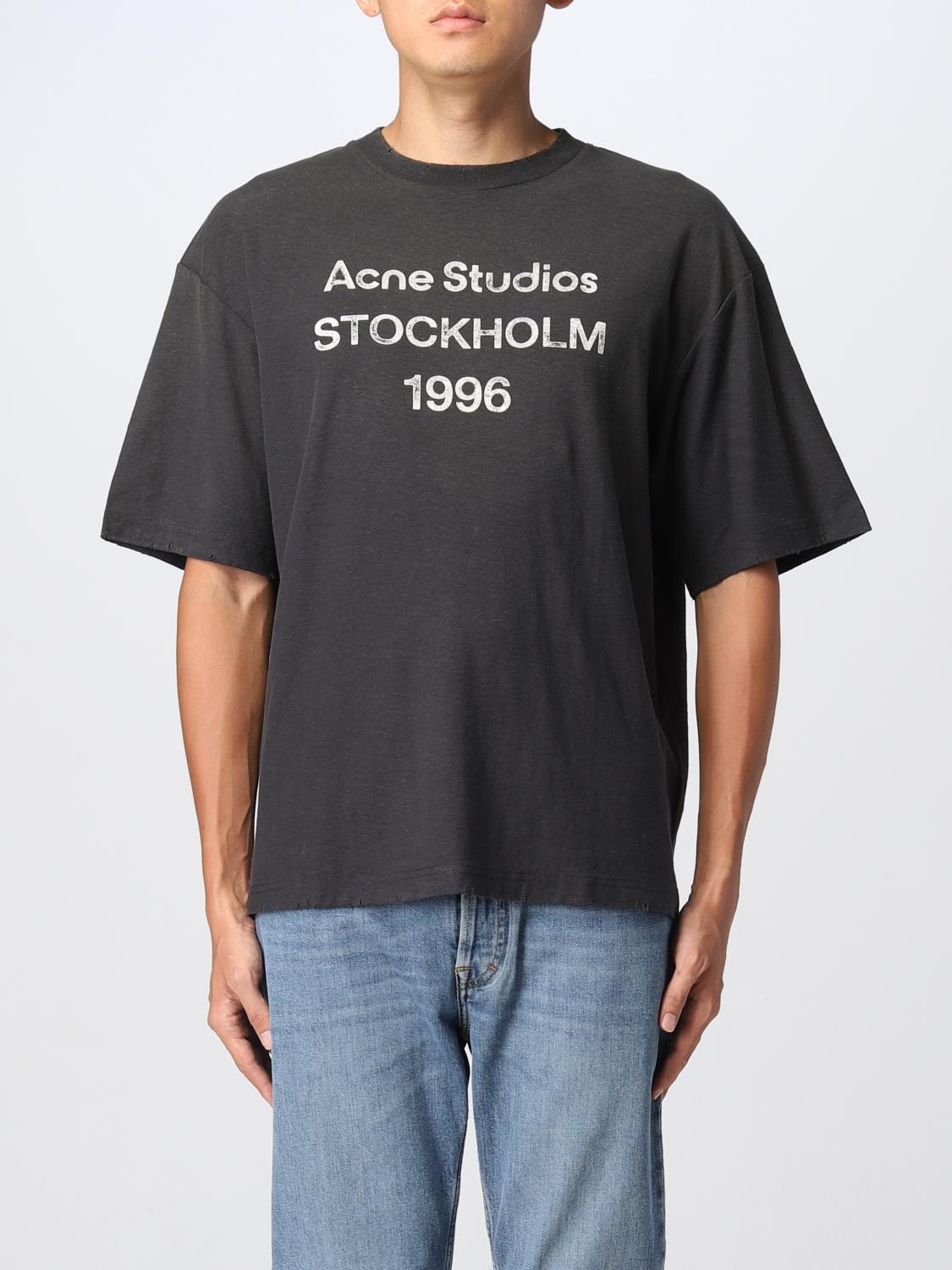 ACNE STUDIOS: t-shirt for man - Black | Acne Studios t-shirt CL0196 ...