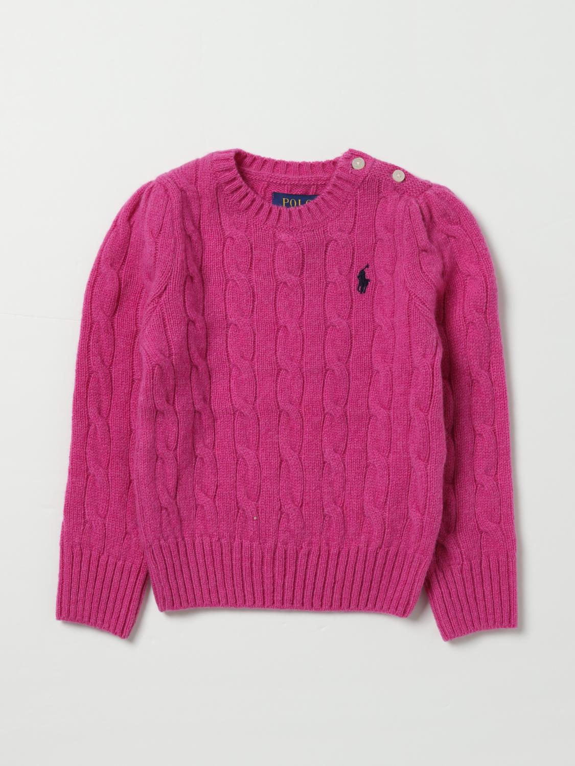 POLO RALPH LAUREN: Maglia bambina - Rosa | Maglia Polo Ralph Lauren ...