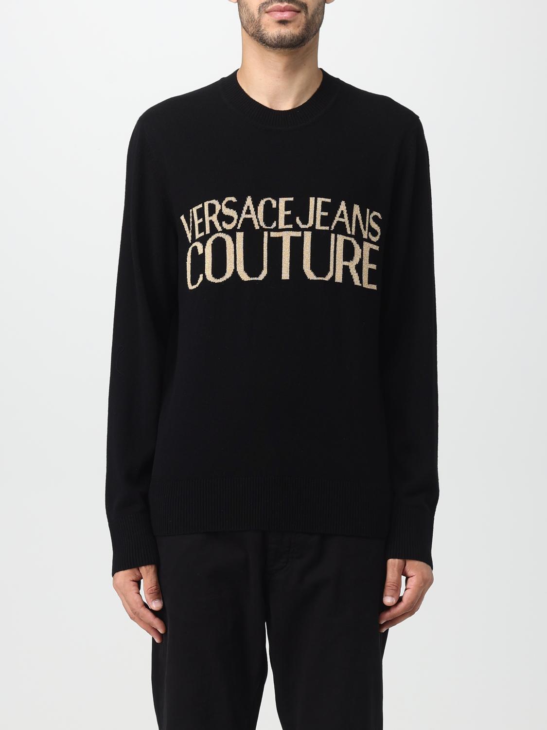 Versace Jeans Couture Jumper Men In Black | ModeSens