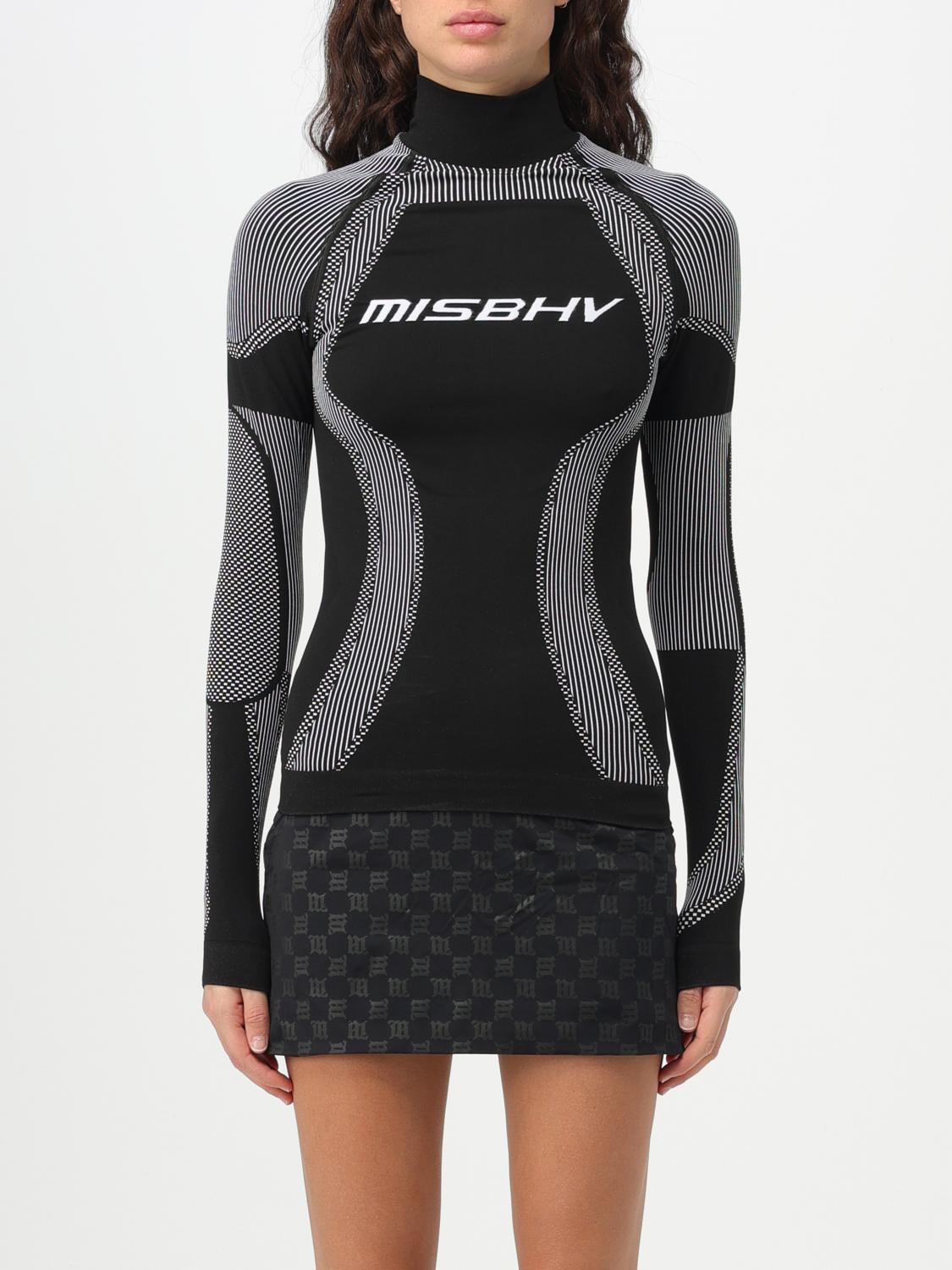 MISBHV: top for woman - Black | Misbhv top 4120W550 online at GIGLIO.COM