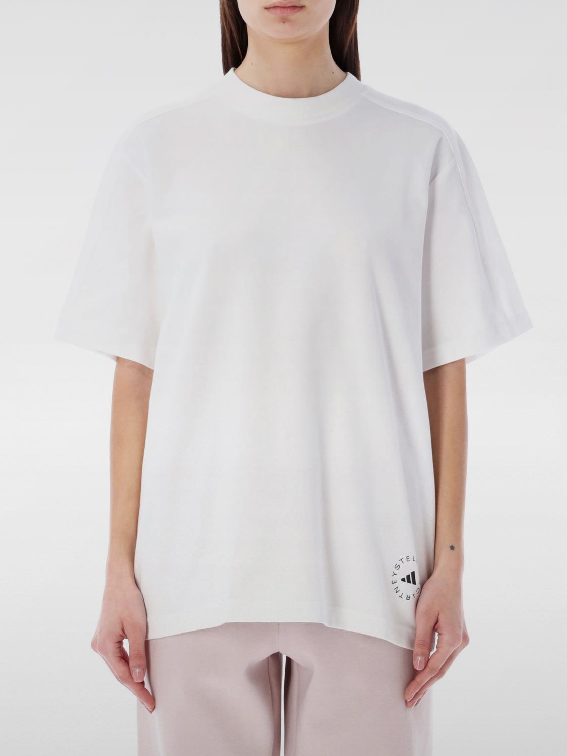 ADIDAS BY STELLA MCCARTNEY: Camiseta mujer , Blanco | Camiseta Adidas ...