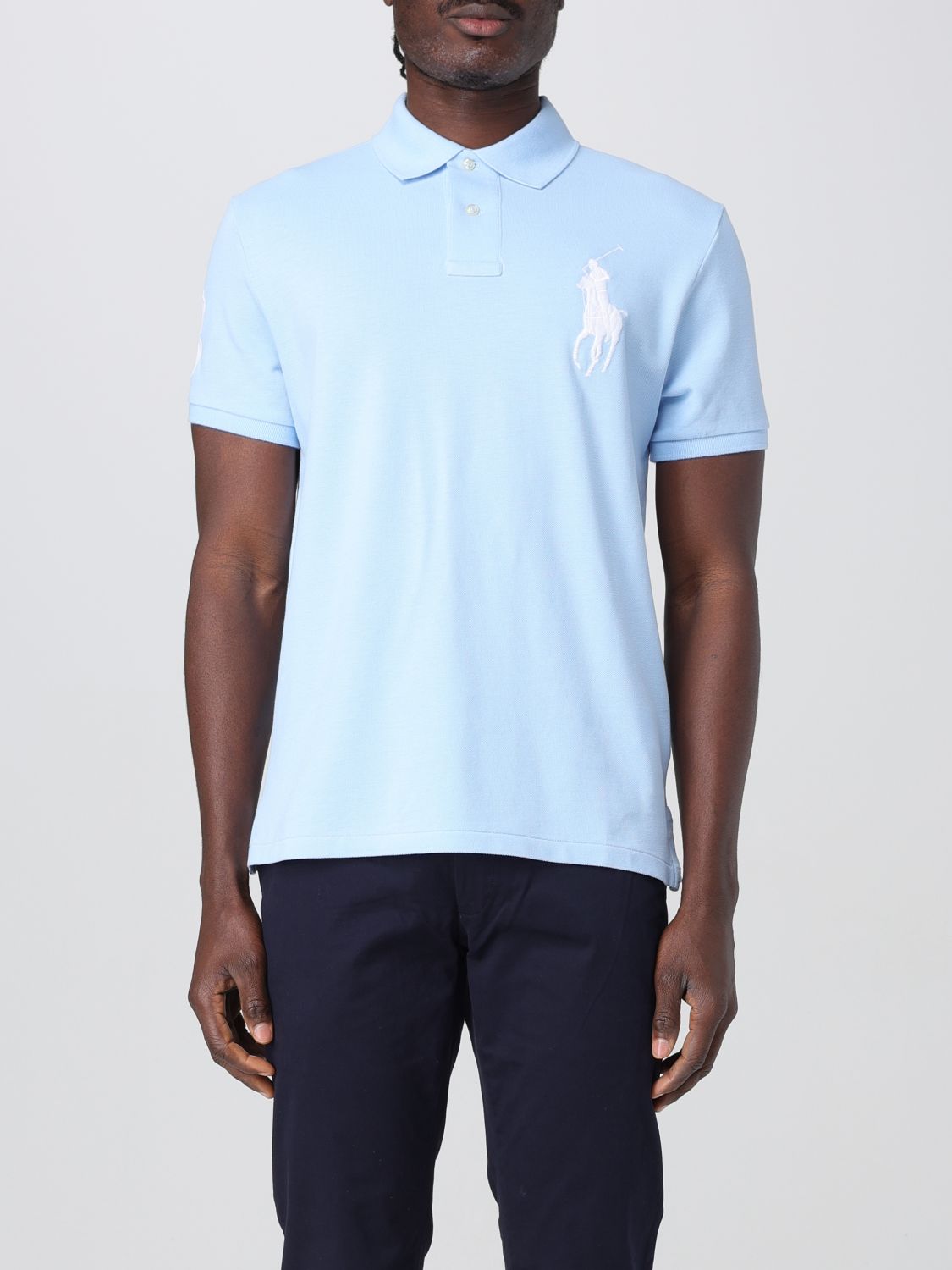 Polo Ralph Lauren Polo Shirt Men Color Navy | ModeSens