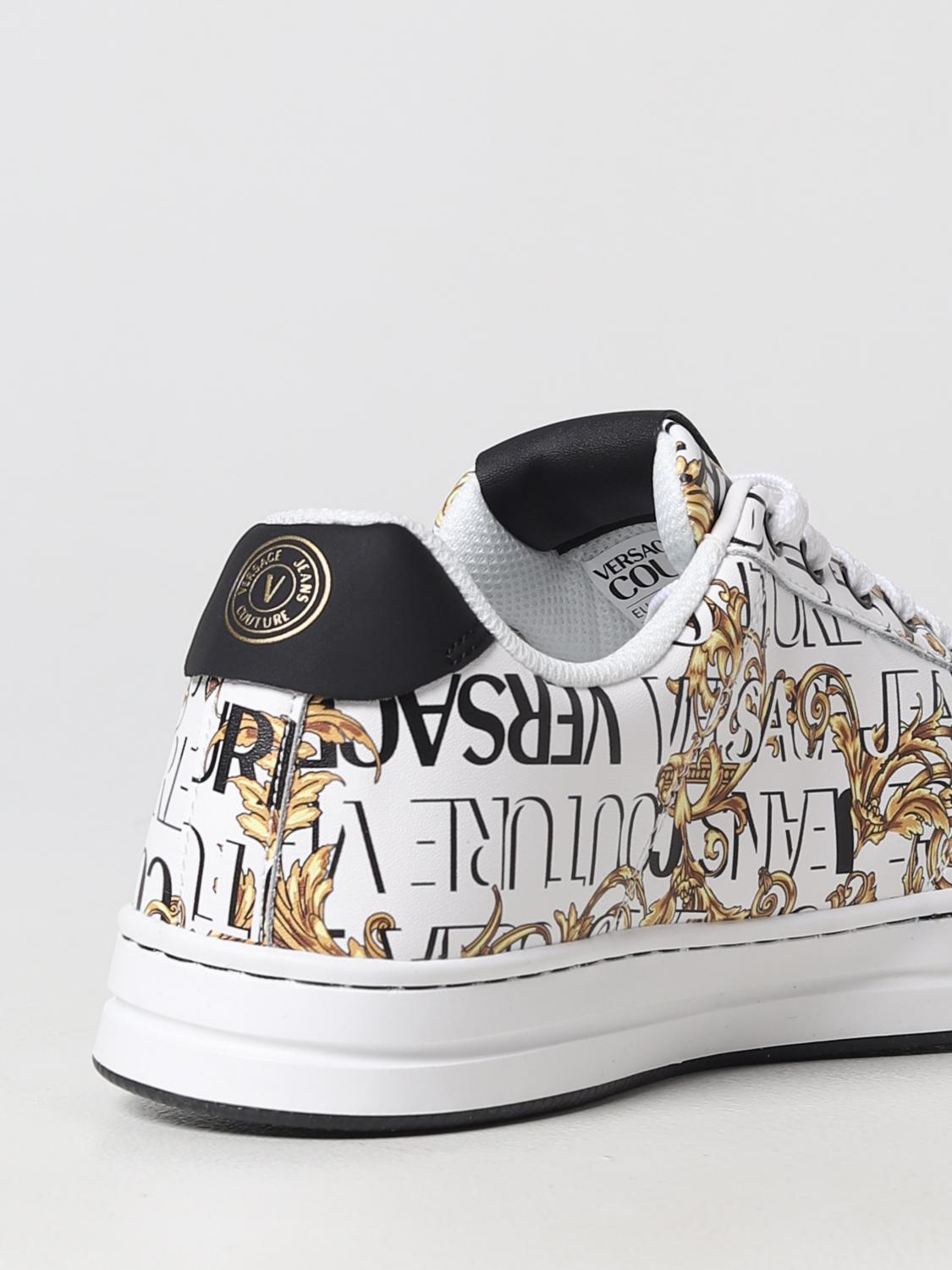 VERSACE JEANS COUTURE: sneakers for man - White | Versace Jeans Couture ...
